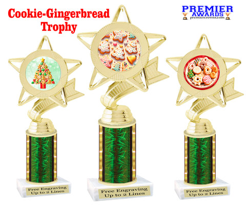Pink Snowman Trophy
