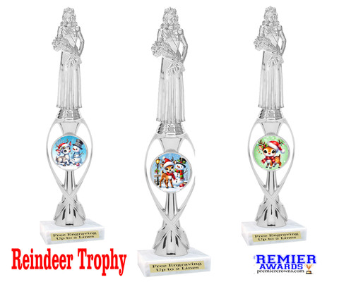Holiday themed trophy