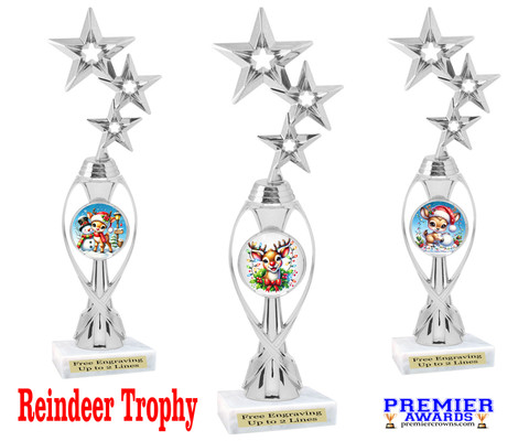 Holiday themed trophy