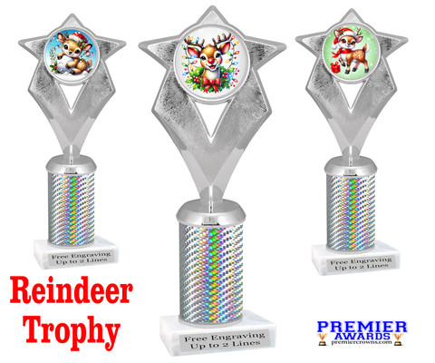 Holiday themed trophy