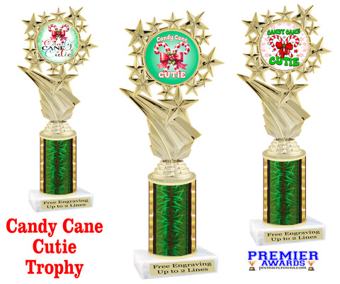 Holiday themed trophy