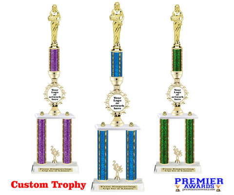 Pageant 2-column trophy