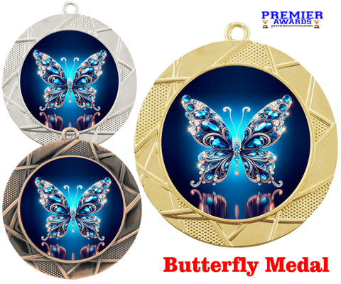 Butterfly medal