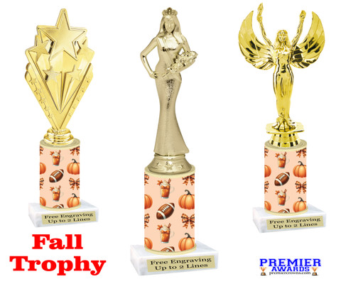 Fall or Halloween trophy
