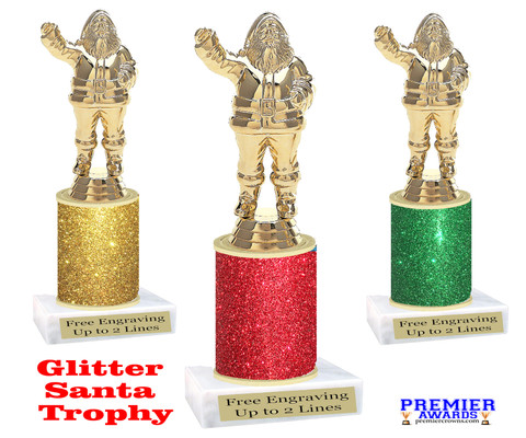 Holiday themed trophy
