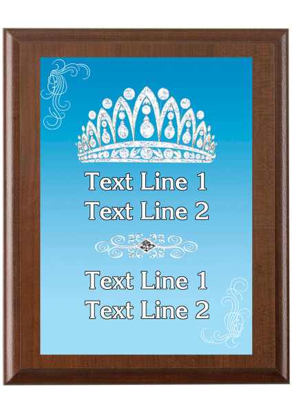 Full color custom plaque