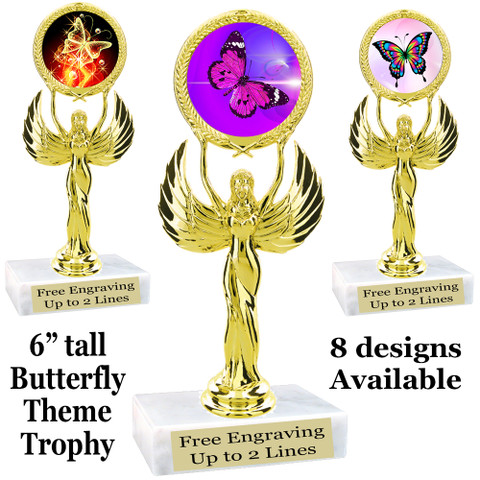 Butterfly trophy
