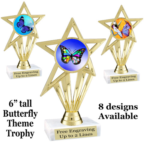 Butterfly trophy