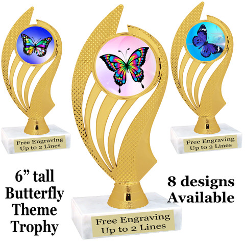 Butterfly trophy