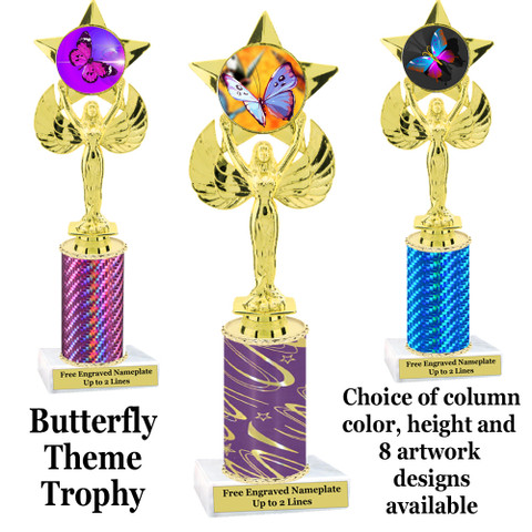 Butterfly trophy