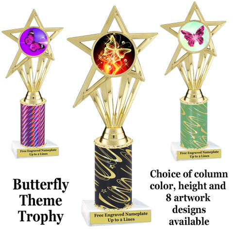Butterfly trophy