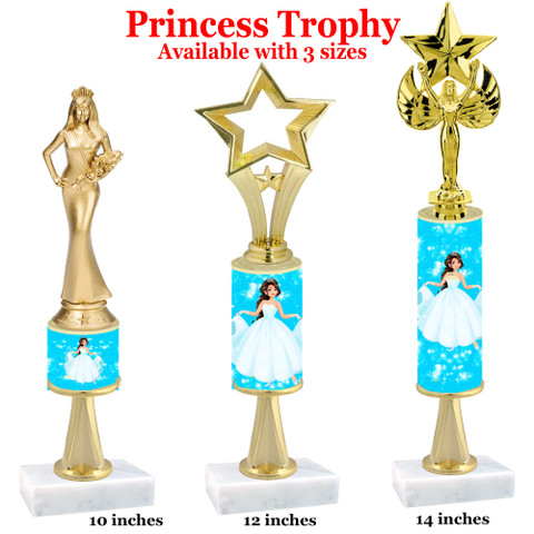 Princess theme trophy