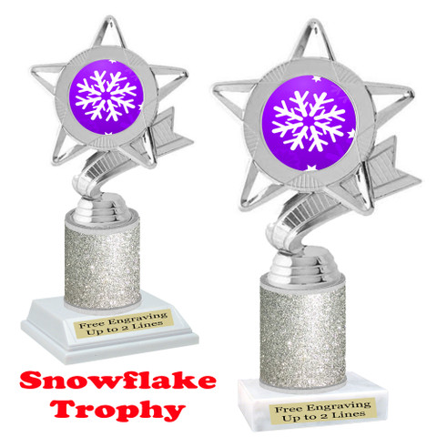 Snowflake trophy