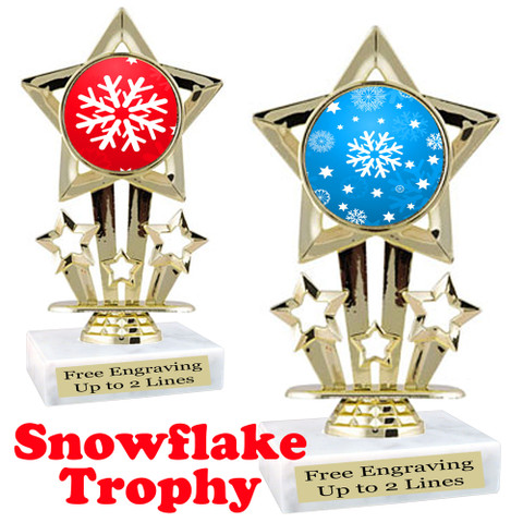 Snowflake trophy