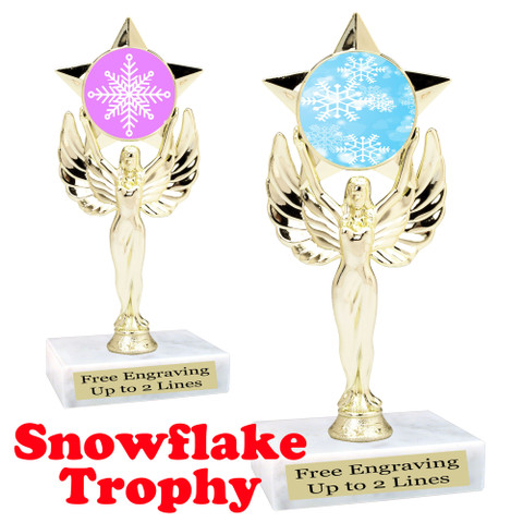 Snowflake trophy