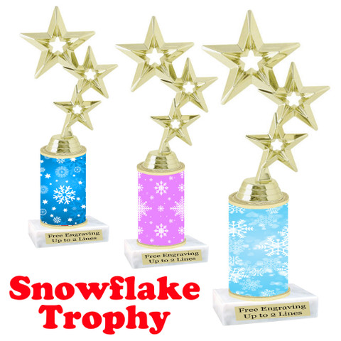 Snowflake trophy