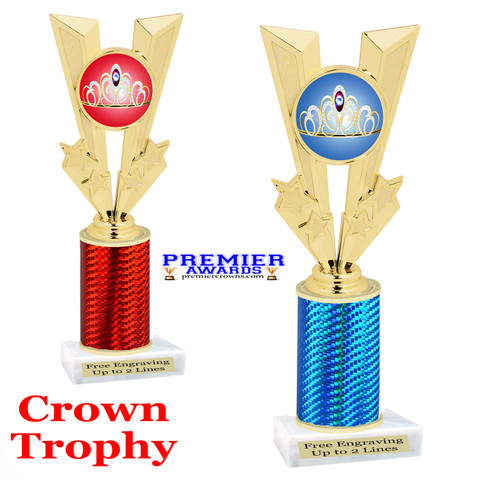 Crown theme trophy