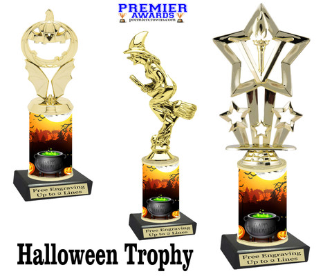 Halloween theme trophy