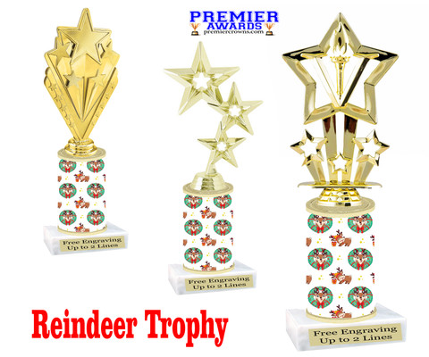 Holiday themed trophy
