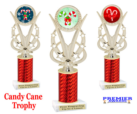 Holiday themed trophy