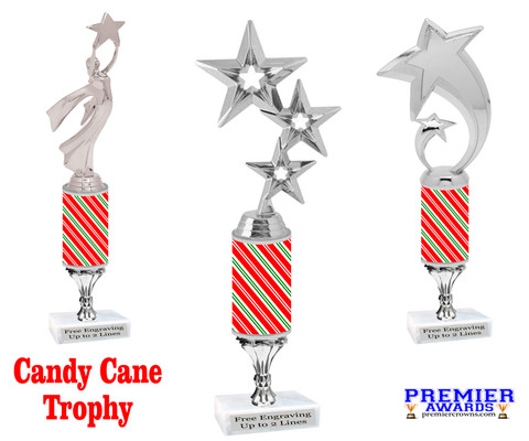 Holiday themed trophy
