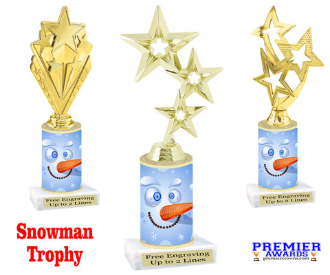 Holiday themed trophy