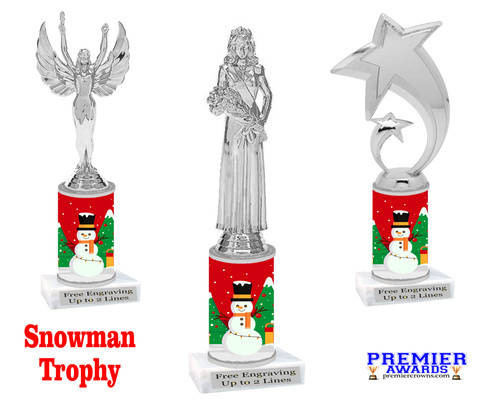 Holiday themed trophy