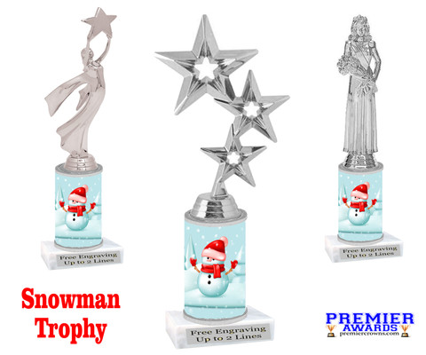 Holiday themed trophy