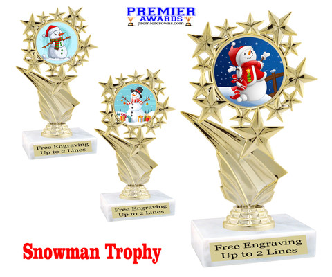 Snowman trophy