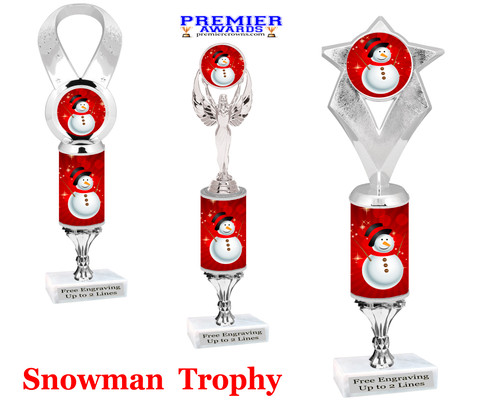 Holiday themed trophy