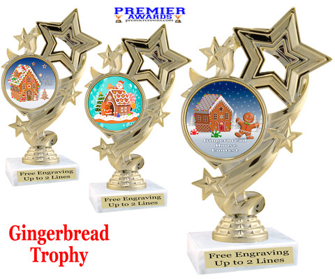 Gingerbread House trophy