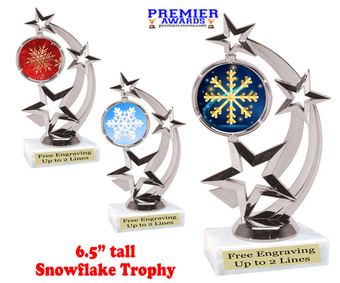 Snowflake trophy