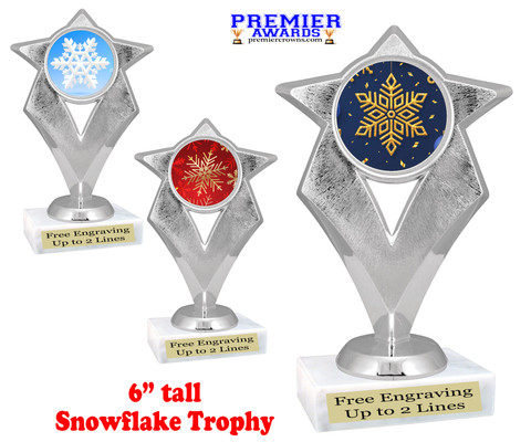 Snowflake trophy