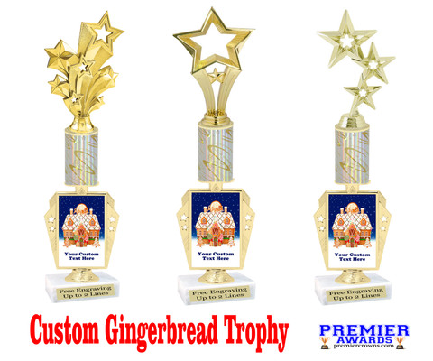 Gingerbread House Trophy