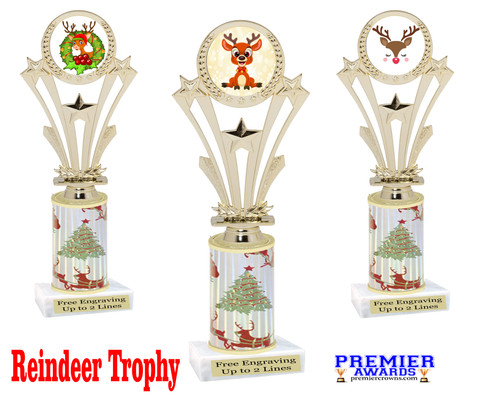 Holiday themed trophy