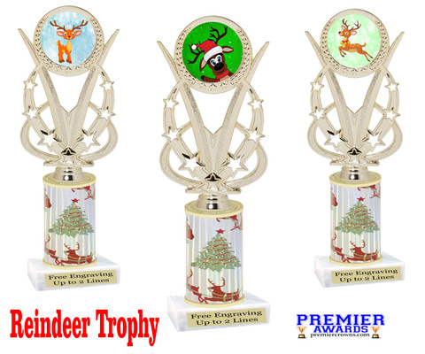 Holiday themed trophy