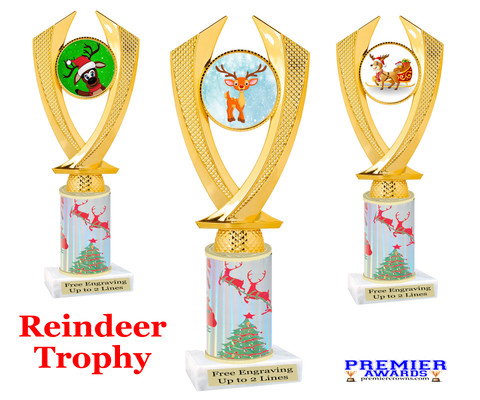 Holiday themed trophy
