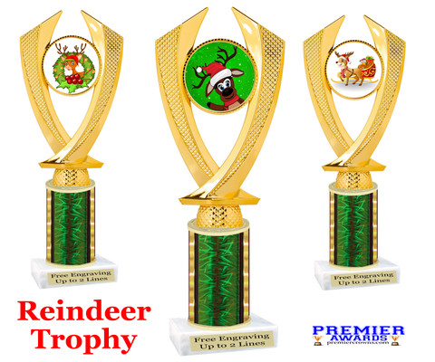 Holiday themed trophy