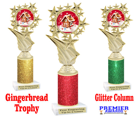 Gingerbread house trophy