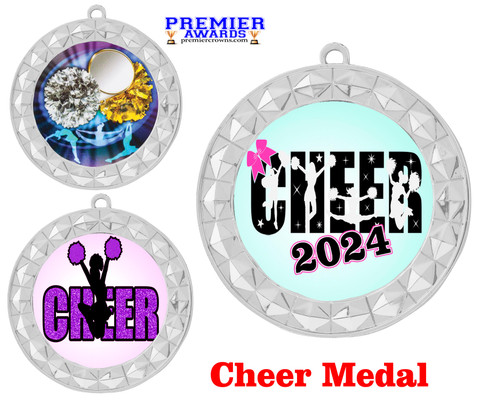 Crown themed medal