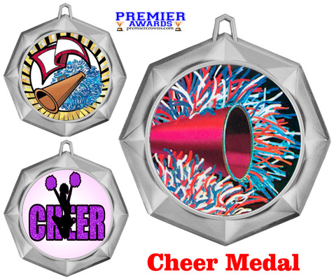 Crown themed medal