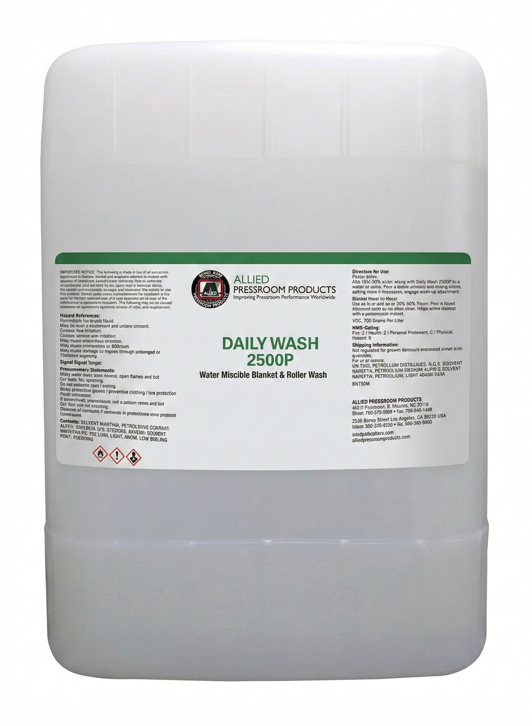 Press and Blanket Wash for Offset Press