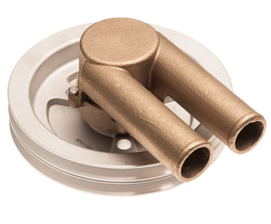 Sea Water Pump for Double V-Belt Volvo Penta 4.3 5.0 GL 21214596 ...