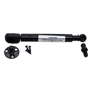 7.4" -10N extended length Extension damper, 1 round bracket / 1 Black ...