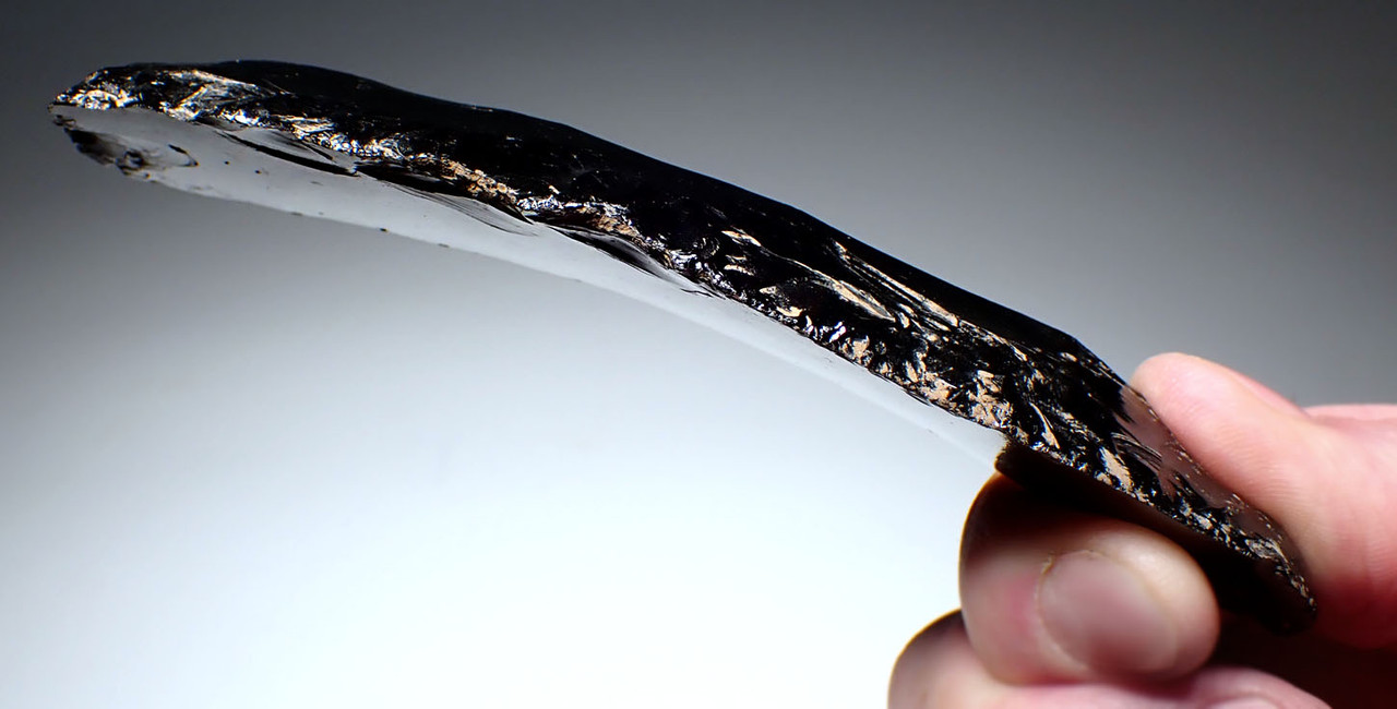 LARGE MAYAN OBSIDIAN PRE-COLUMBIAN PRISMATIC KNIFE BLADE *PC564 - TIME ...