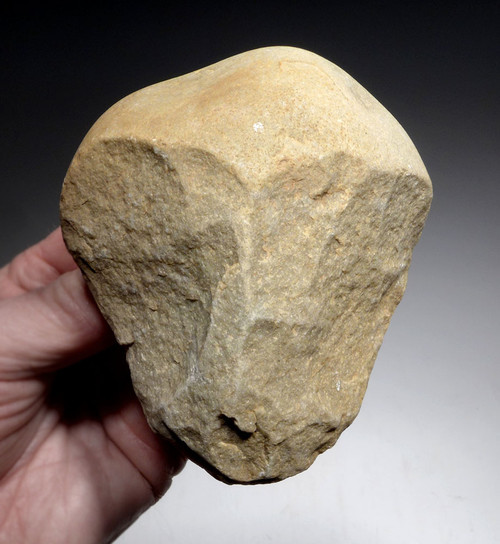 OLDOWAN PEBBLE CHOPPER AXE LOWER PALEOLITHIC TOOLS EUROPE