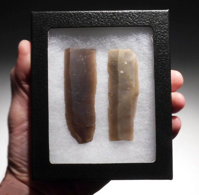 DANISH NEOLITHIC BLADE KNIFE STONE AGE TOOLS