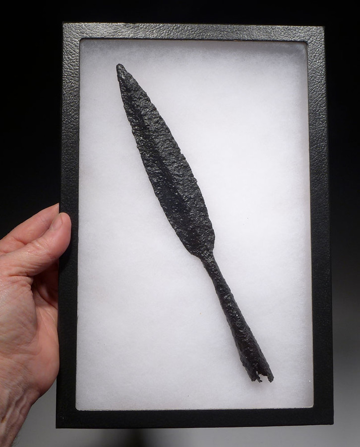 ANCIENT GREEK MACEDONIAN WEAPONS SPEARHEAD