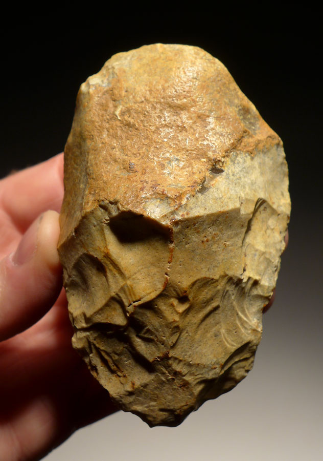 FRENCH ACHEULIAN HANDAXE HAND AXE PALEOLITHIC HOMO ERECTUS ARTIFACT