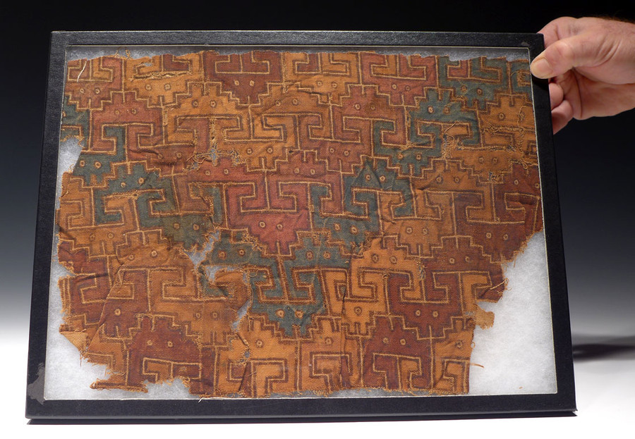 CHANCAY WEAVING PRE-COLUMBIAN CLOTH